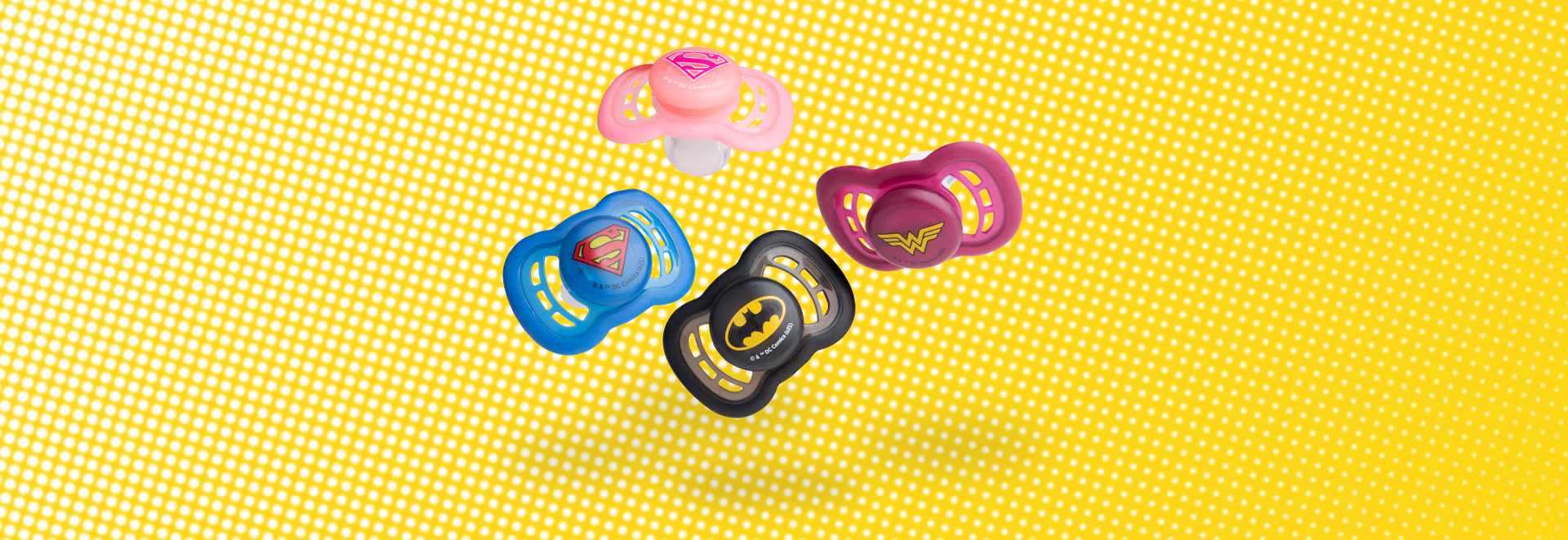 DC Comics Pacifiers – Herobility